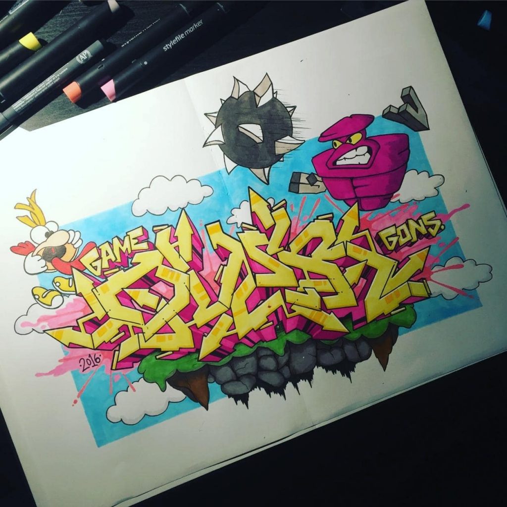 How To Draw Graffiti Style Book